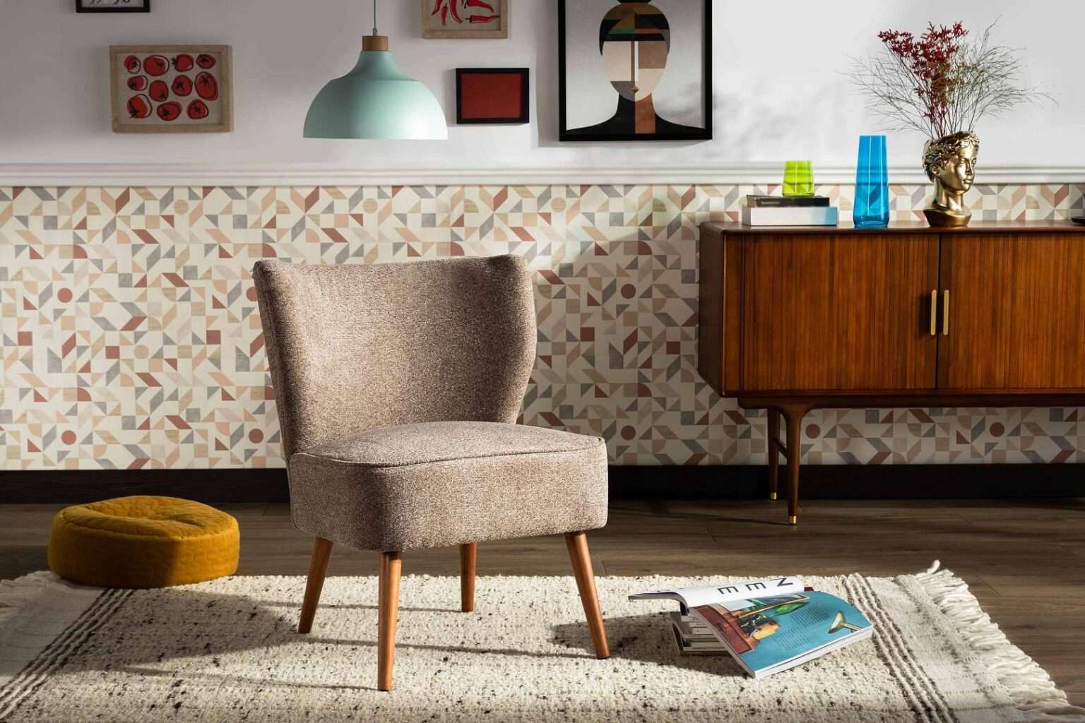 Aké farby sa hodia do obývačky v štýle vintage?